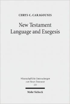New Testament Language and Exegesis: A Diachronic Approach | Biblical ...