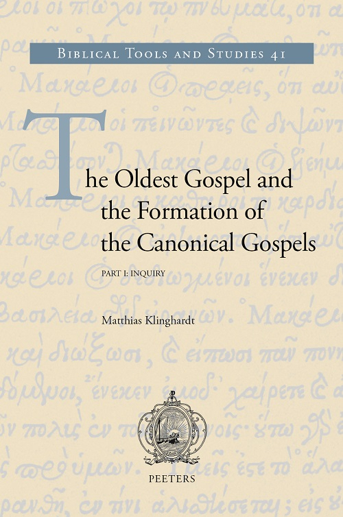 The Oldest Gospel and the Formation of the Canonical Gospels | Biblical ...